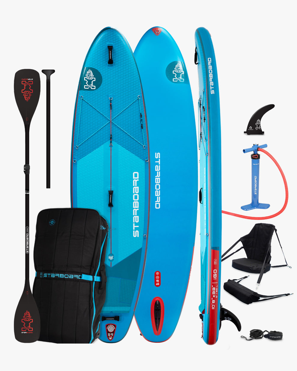 iGO Inflatable Board with Kayak Set – Starboard